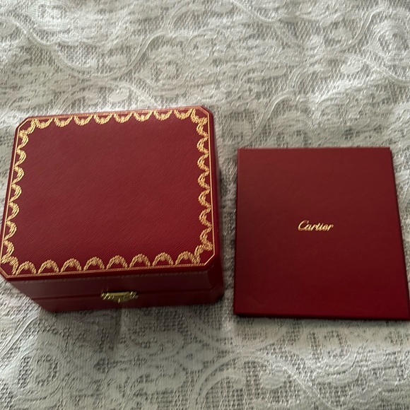 Cartier | Accessories | Cartier Watch Red Box Mint Condition 0 Original ...